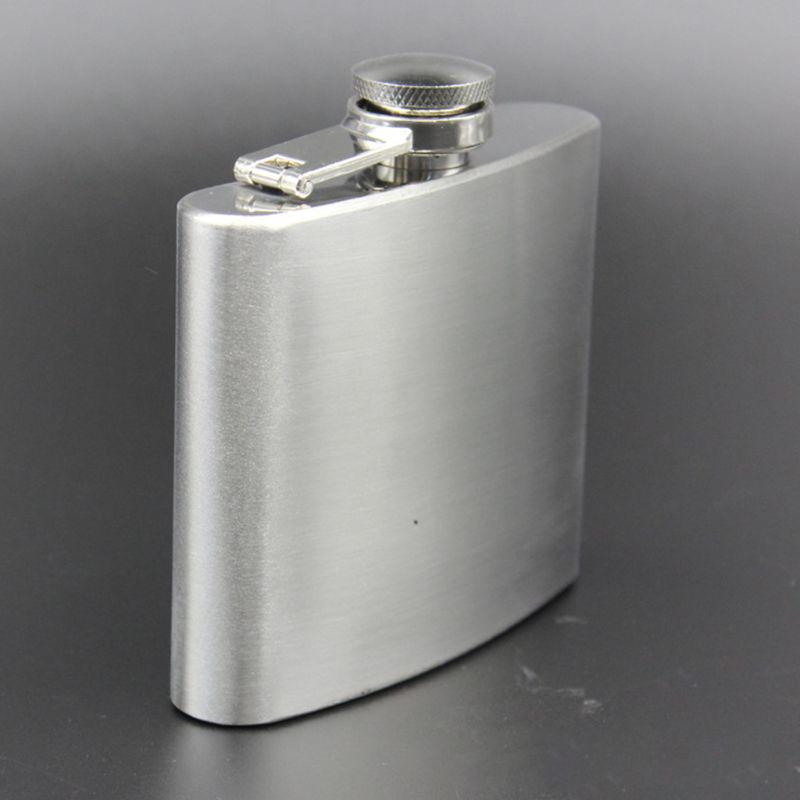 Cheap 4-10oz 18oz Wine Bottle Hip Flask Funnel Pocket Screw Cap Alcohol ...