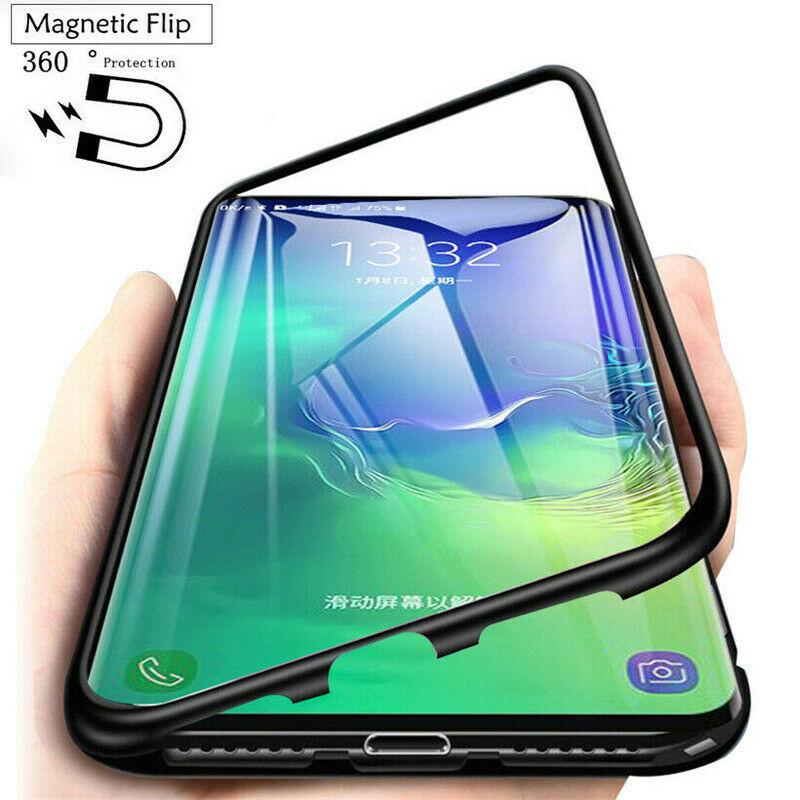 Buy Magnetic Case for Samsungf Galaxy Note10 S10 S9 S8 Plus A70 A60 A50 ...