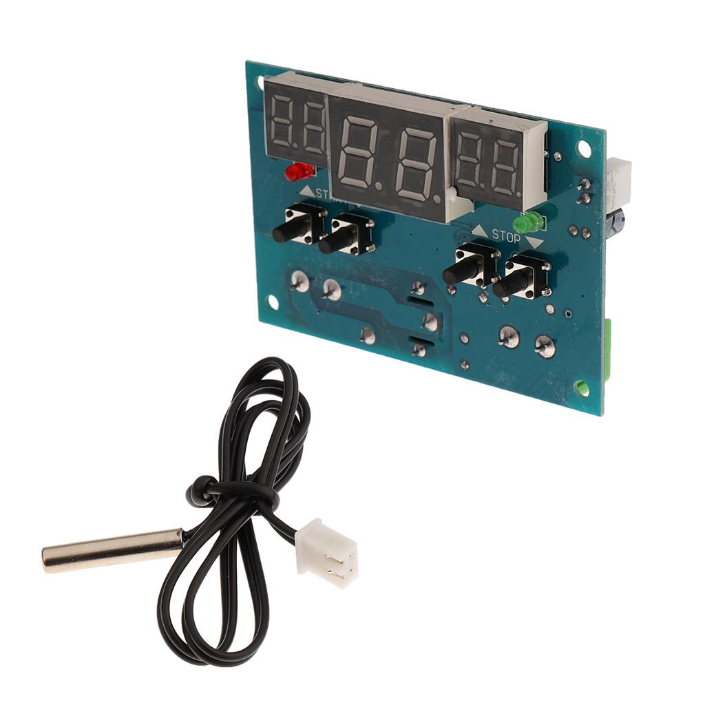 Buy Temperature Controlled Relay Module Waterproof 12V DC NTC Sensor ...