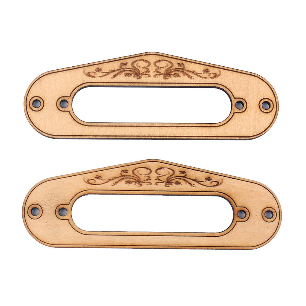 Buy Maple Wood Single Coil Pickup Mounting Ring for TL Guitar Parts ...