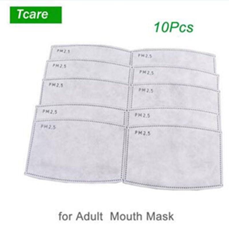 Buy Qii-10pcs Replaceable PM2.5 Filter Paper Anti Haze Mouth Mask Anti ...