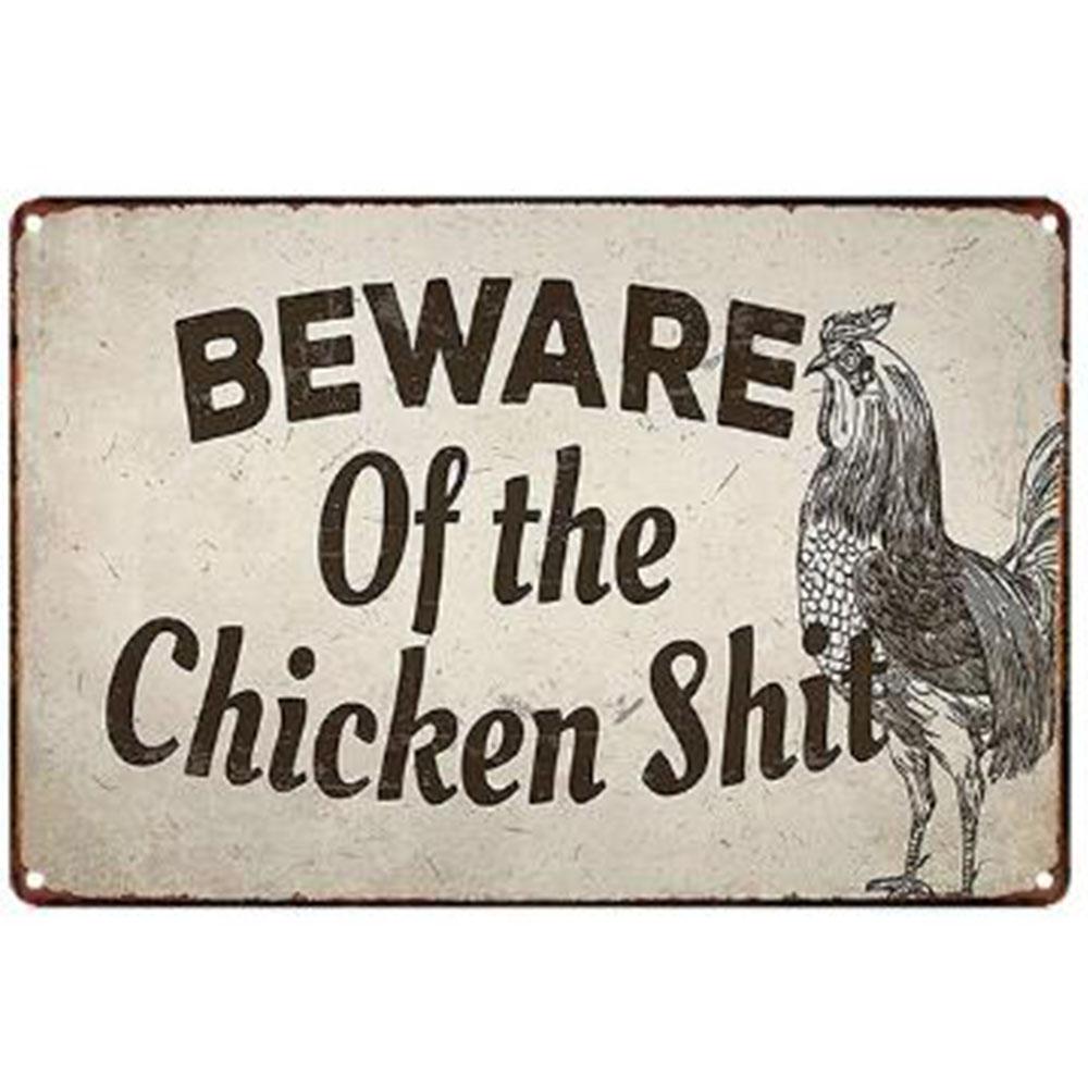 Chicken Egg Shabby Chic Poste Tin Signs Metal Plate Farm Fresh Eggs ...
