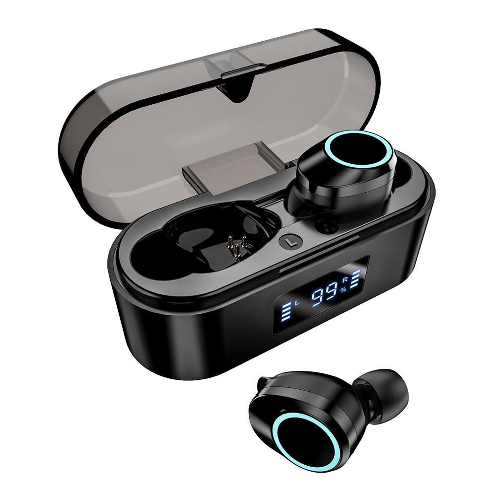 Buy X15 TWS Earbuds Bluetooth In-ear Headphones w/Digital Display ...