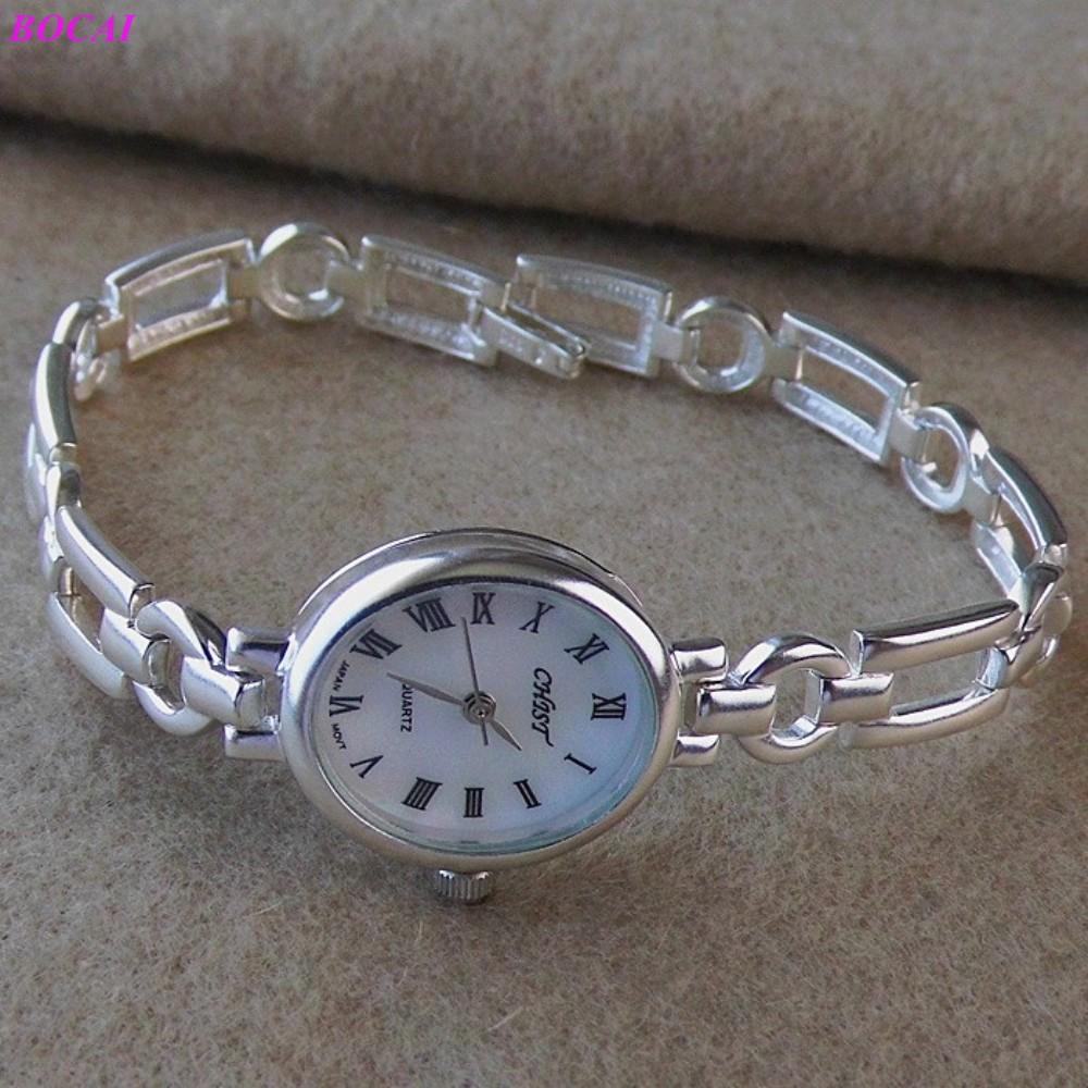 Cheap S925 Sterling Silver Bracelet For Women Fashion Simple Elegant ...