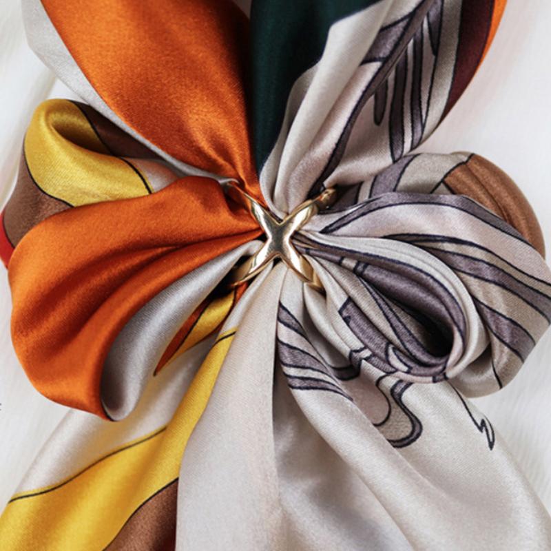 Cheap 1PC Female Shawls Brooches Silk Scarf Metal Clip Holder Scarves ...