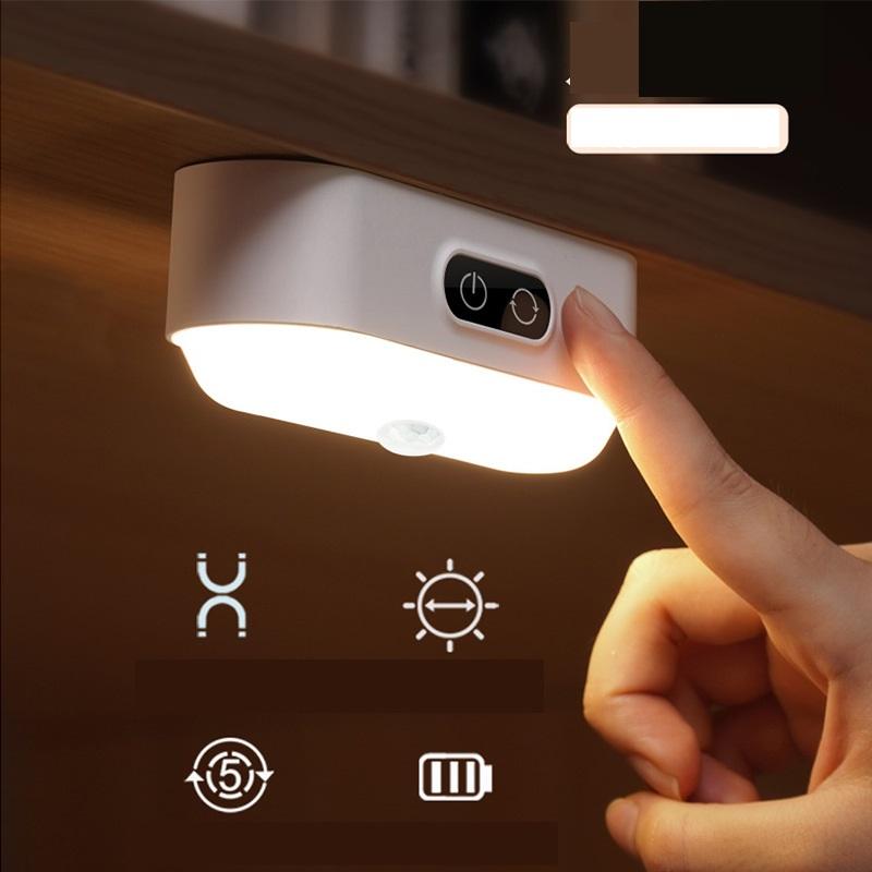 Compre YKJY-LED Smart Sensor Night Light USB Charging Touch Stepless ...