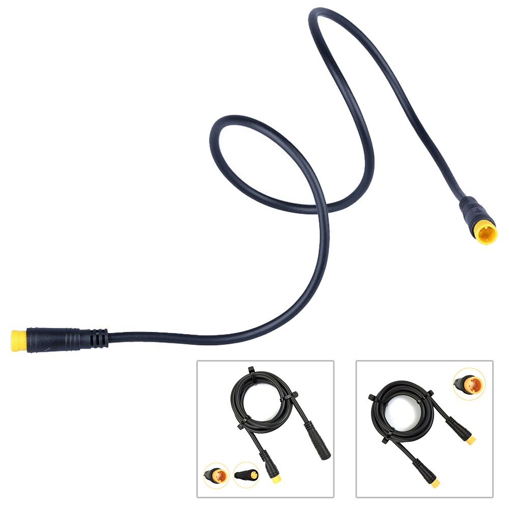 Buy E-bike Extension Cable Electric Bicycle Accessory Connector 3Pin ...