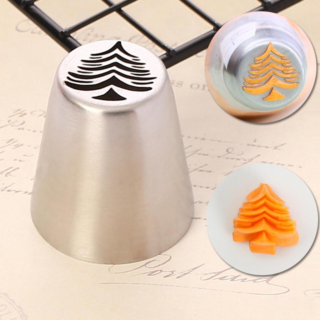 Buy New Christmas Tree Series Piping Tip Piping Tips Set Nozzles Icing ...