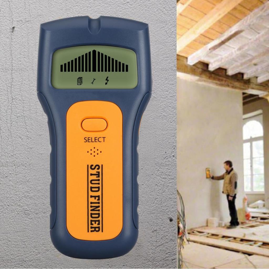 Buy 3 In 1 Wood Stud Metal Live AC Wire LCD Display Finder Detector ...