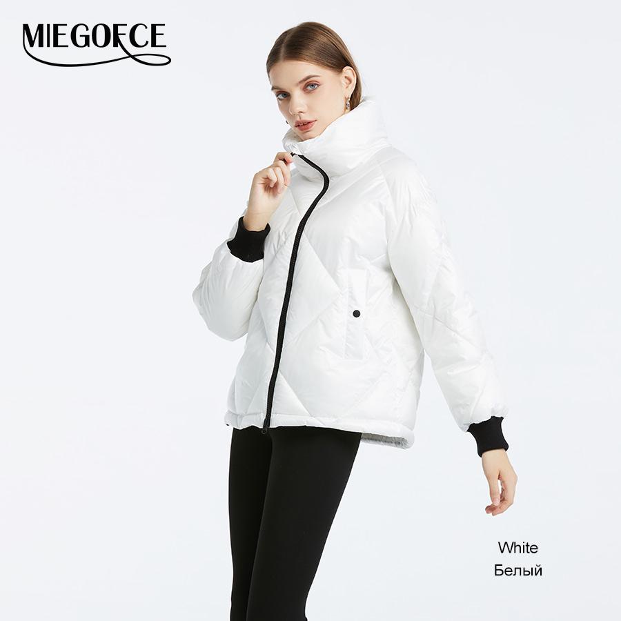 Cheap MIEGOFCE Autumn Winter Simple Style Women's coat Windproof Stand ...