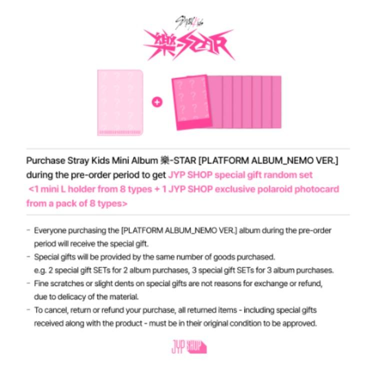 Stray kids star platform album nemo ver