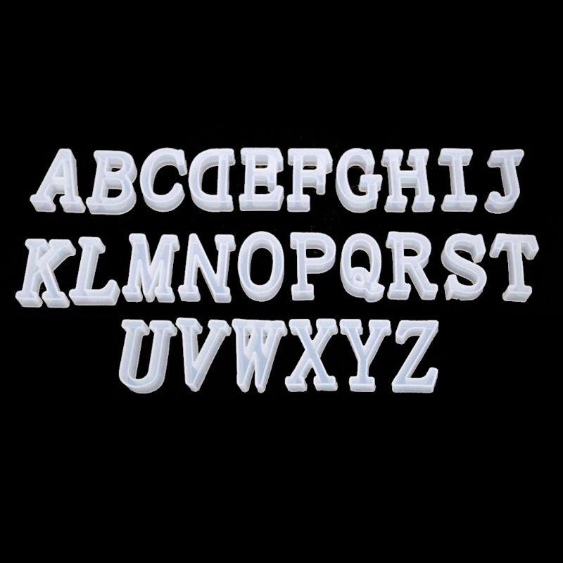 Buy New DIY Casting Mold Number Alphabet Jewelry Casting Mold Reversed ...