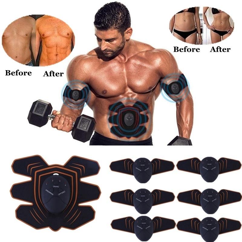 Buy Lazy Abdominal Muscle Paste Ems Abdominal Instrument Body Shaping ...