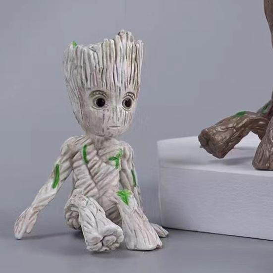 Buy Groot Statue Vivid Version Small Tree Look Gift Cute Anti-fad Man ...