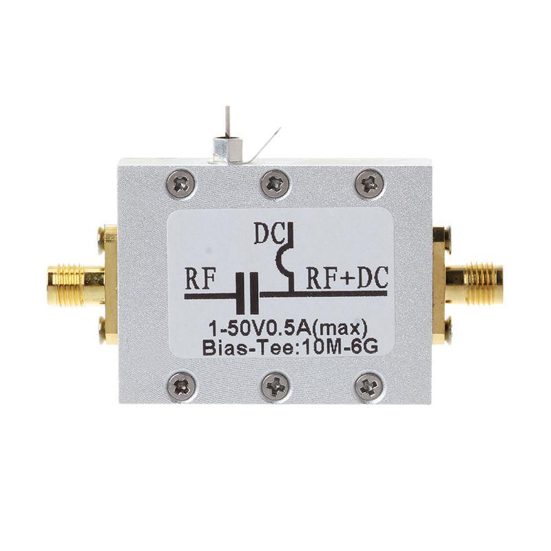 Buy 6000Mhz 10MHz-6GHz RF Bias Tee DC Blocks For HAM Radio RTL SDR LNA ...