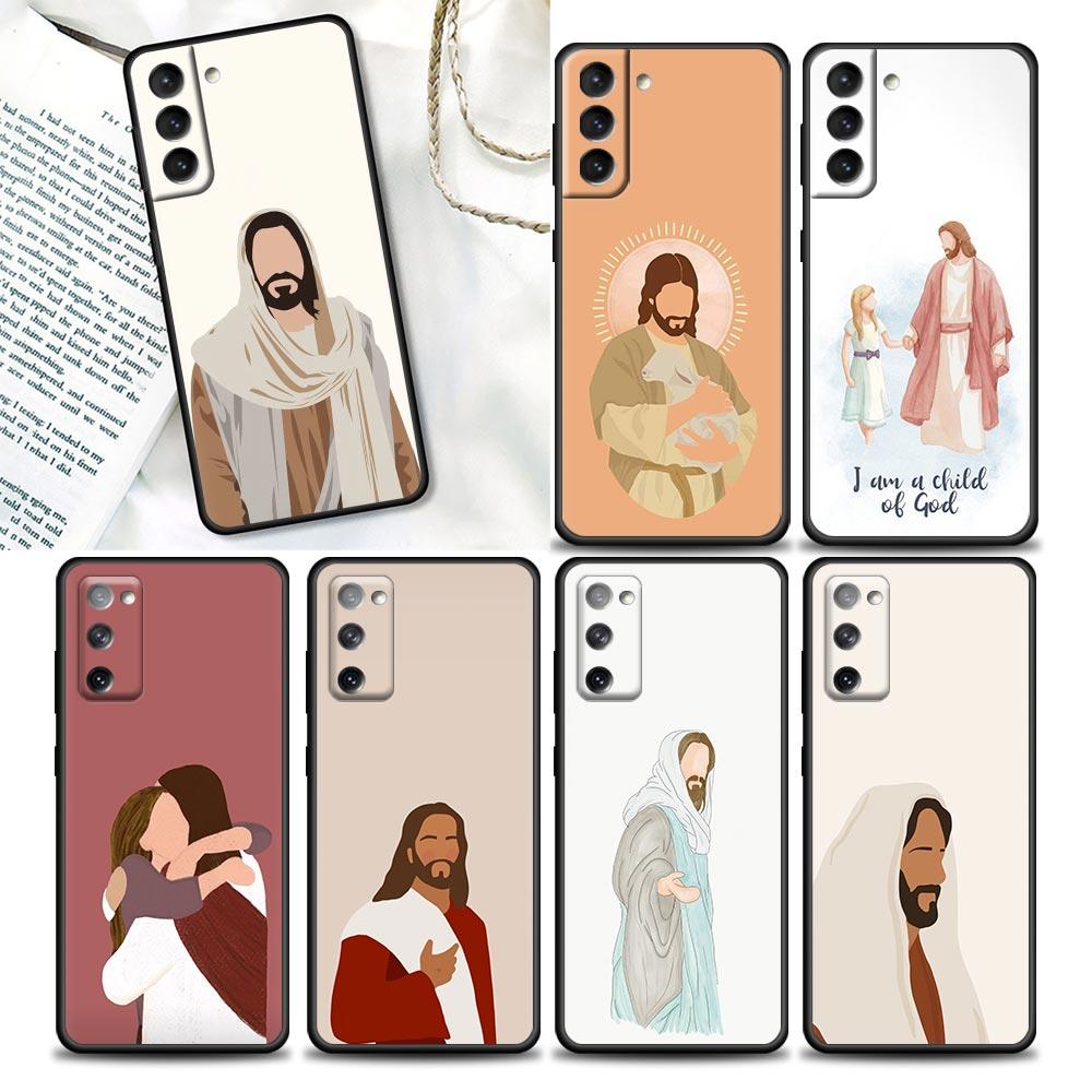 New Faith Christian Religious Jesus Clear Anime Phone Case For Samsung ...