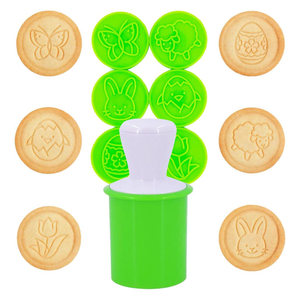 Buy Easter Cookie Stamps Mold, Creative Design Cartoon Animal Cookie ...