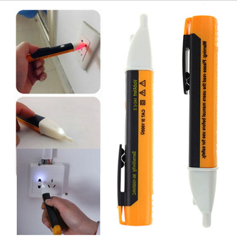Buy Ac 90~1000V Non-Contact Led Electrical Alarm Voltage Detector ...