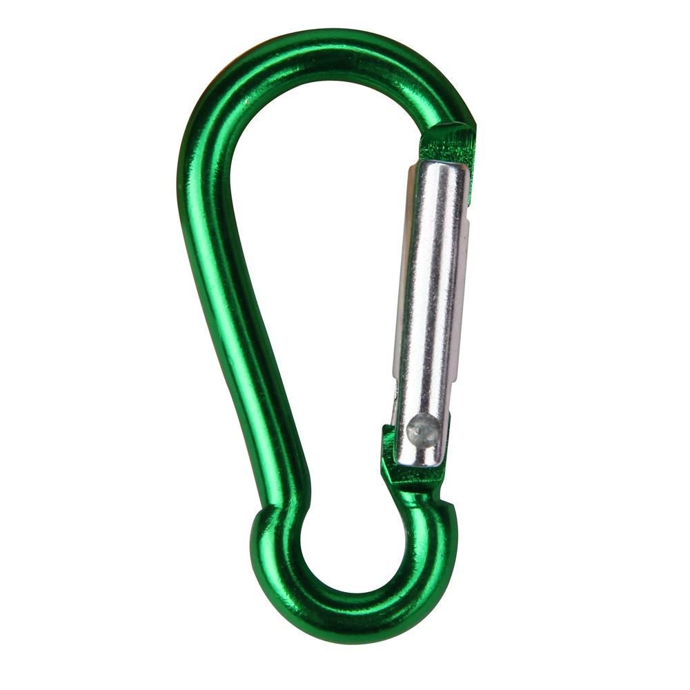 5Pcs Aluminum Alloy D Carabiner Spring Snap Clip Hooks Keychain ...