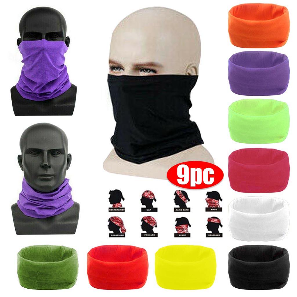 Aominuo Multiuse Unisex Outdoor Scarf Tube Magic Outdoor Bandanas Snood ...
