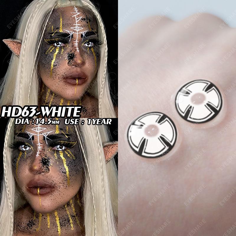 Buy Eyeshare Halloween Cosplay Crazy Color Contact Lens Sharingan ...