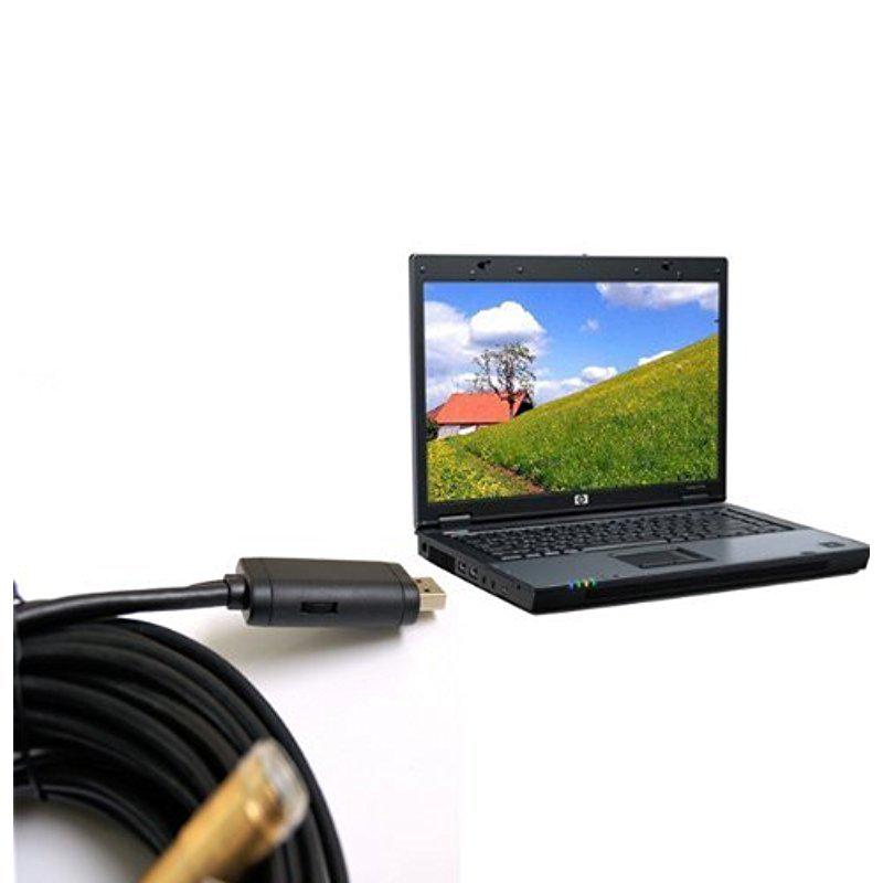 Buy (15m) 45ft USB Cable Waterproof Drain Pipe Pipeline Plumb ...