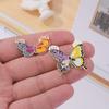 Baking Paint Cute Lapel Butterfly Moth Pin LGBT Brooch Backpack ...