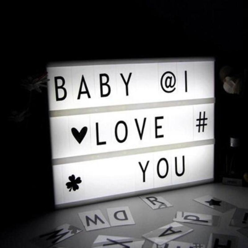 Buy Romantic Christmas Gifts Lightbox DIY Cute Free Combination ...