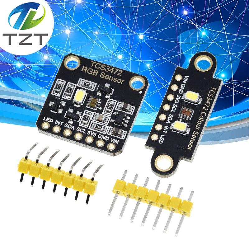 Arduino STM32 için TZT TCS34725 Renk Sensörü Tanıma Modülü RGB ...