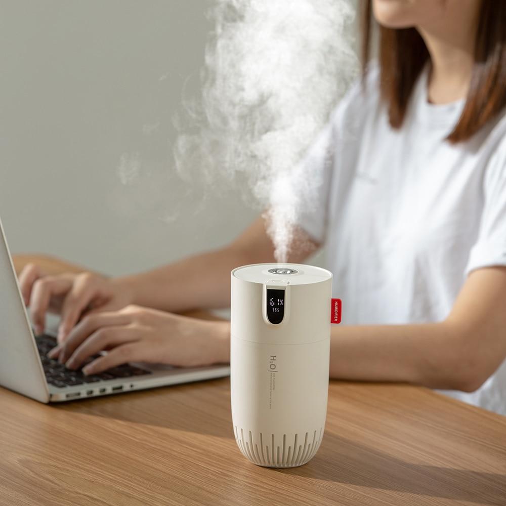 Cheap Wireless Air Humidifier USB Aromatherapy Diffuser with LED Warm ...