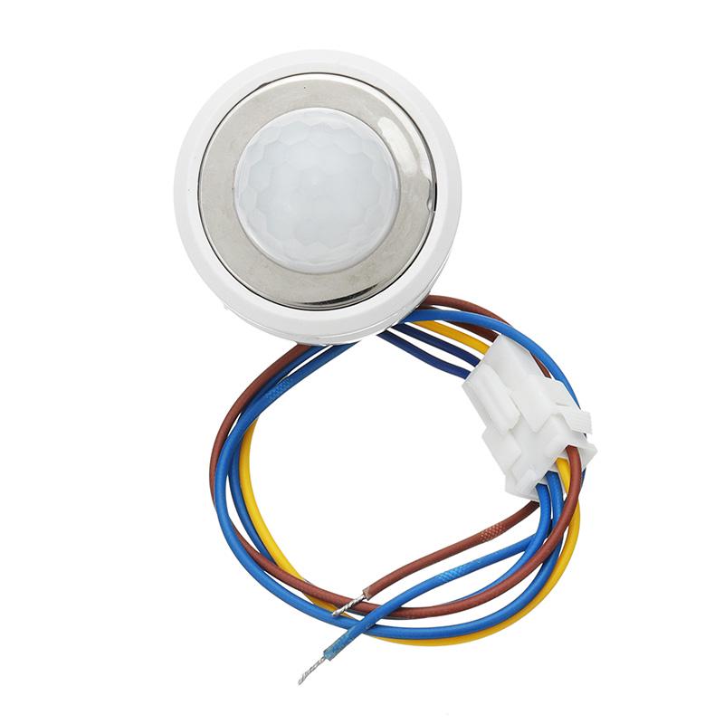 Buy AC85-265V PIR Infrared Motion Sensor Time Delay Adjustable Switch ...