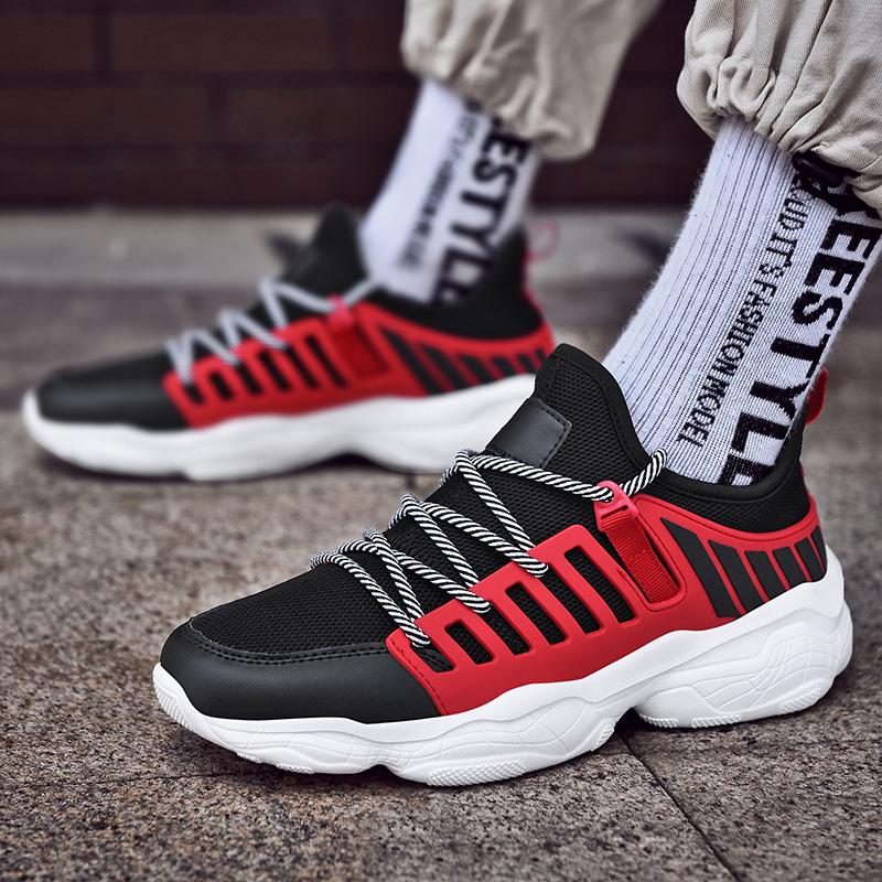 Cheap fashion dad shoes men's shoes breathable sports shoes men's non ...