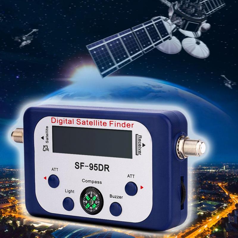 Buy Mini LCD Digital Satellite Finder Meter Signal Strength Dish Sat ...