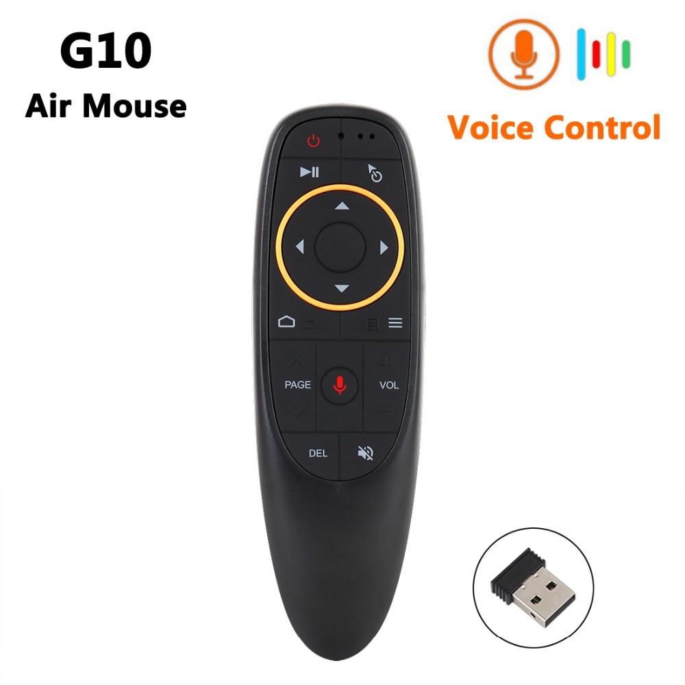 Buy G10 Smart Voice Remote Control 2.4G RF Gyroscope Backlit Wireless ...