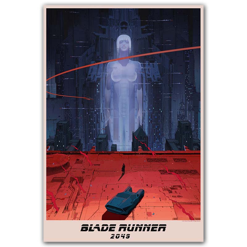 Buy Blade Runner 2049 Silk Poster Classic Movie Wall Art Print 12x18 ...