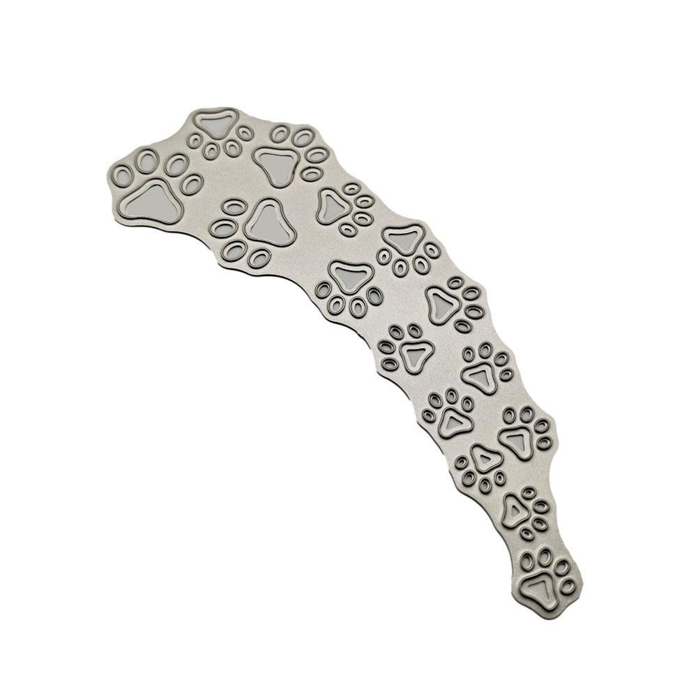 Buy Dog Paw Print Metal Cutting Dies Stencil Scrapbooking UK Emboss ...