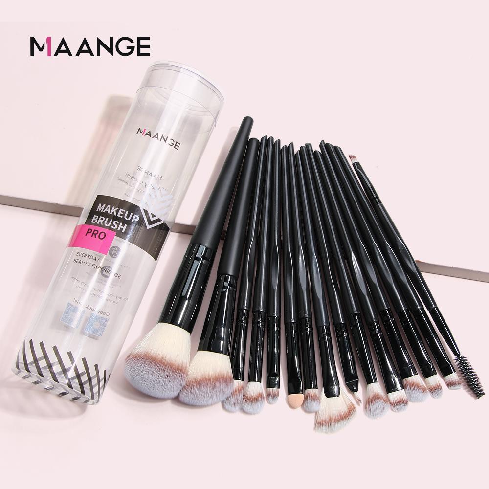 Buy 9Pcs Mini Makeup Brushes Set with 5Pcs Makeup Puff Sponges Makeup ...