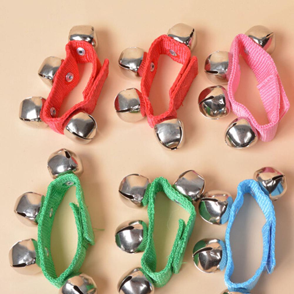 Buy Baby Infant Kids Hand Wrist Bell Ring Rattle Education Musical ...