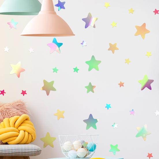 Buy Easy To Clean Glass Sticker Prismatic Great Rainbow Effect ...