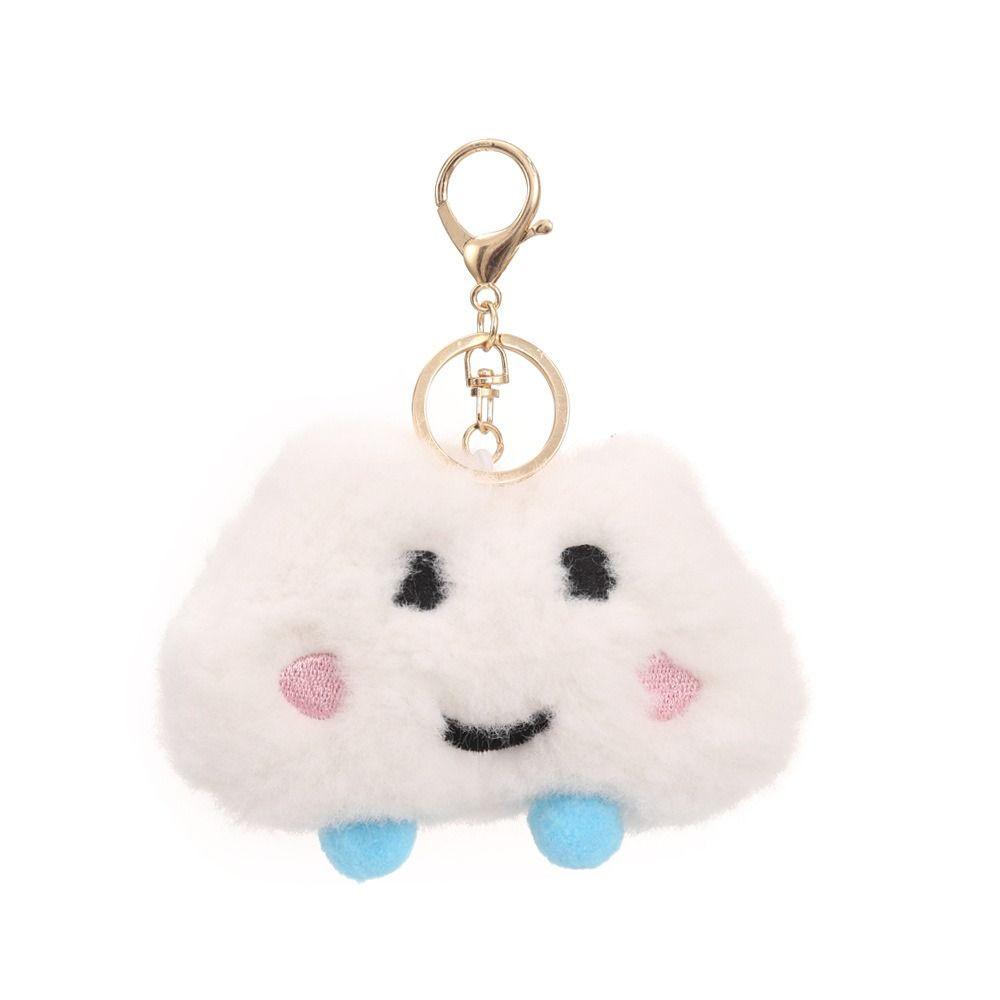 Cheap Stuffed Keychain Backpack Pendant Bag Pendant Wool Cloud Plush Keychain Plush Pendant ...