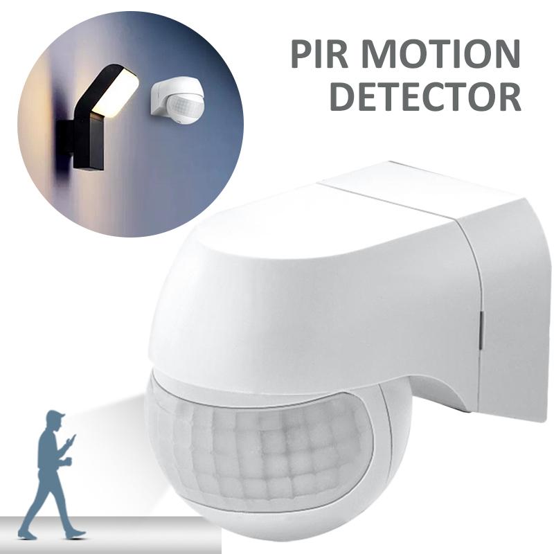 Buy 180° Outdoor LED Security PIR Infrared Motion Sensor Detector ...