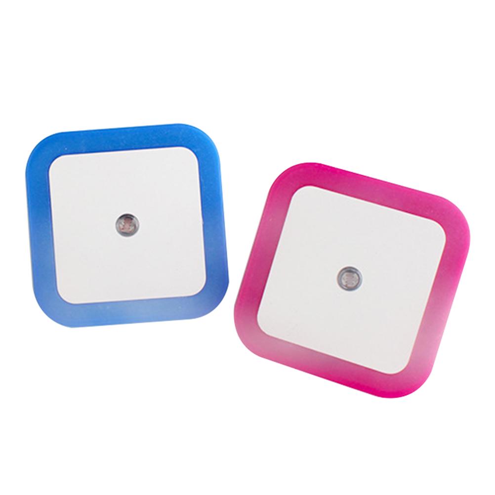 Buy 2pcs 0.5W Square Shaped LED Night Light with Smart Dusk To Dawn ...