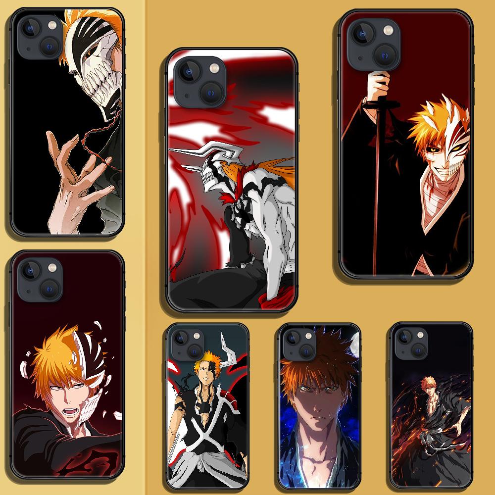 Buy Bleach Anime Ichigo Kurosaki Phone Case Cover Cell For Iphone ...