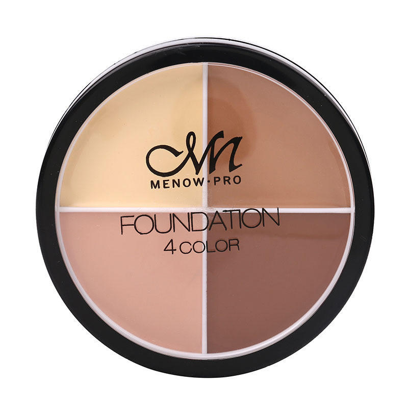 4 Colors Face Powder Cream Pro Contour Makeup Concealer Palette ...
