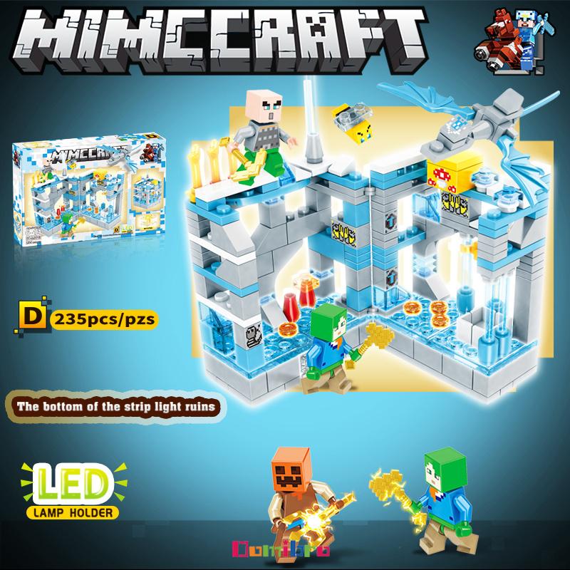 Buy My World Set Building Blocks New Model LED Toys DIY Compatible ...