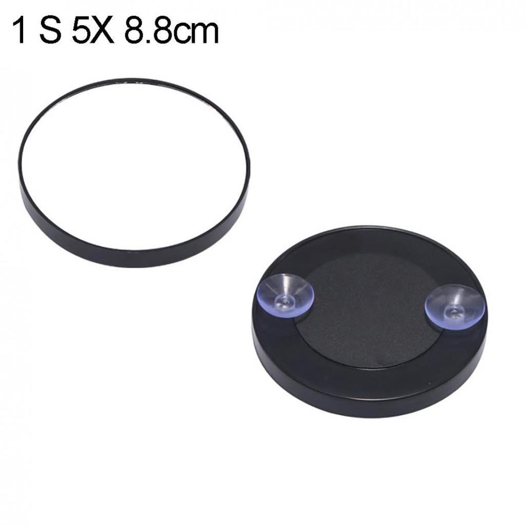 5/10X Portable Women Pores Acne Magnifying Mirror Makeup Glass with ...