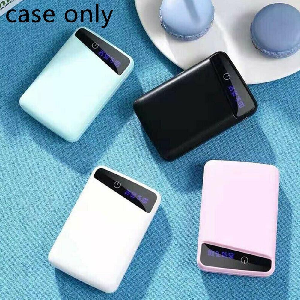 Battery Charger Cover Power Bank Case DIY Box 3 USB Ports 10000mAh ...