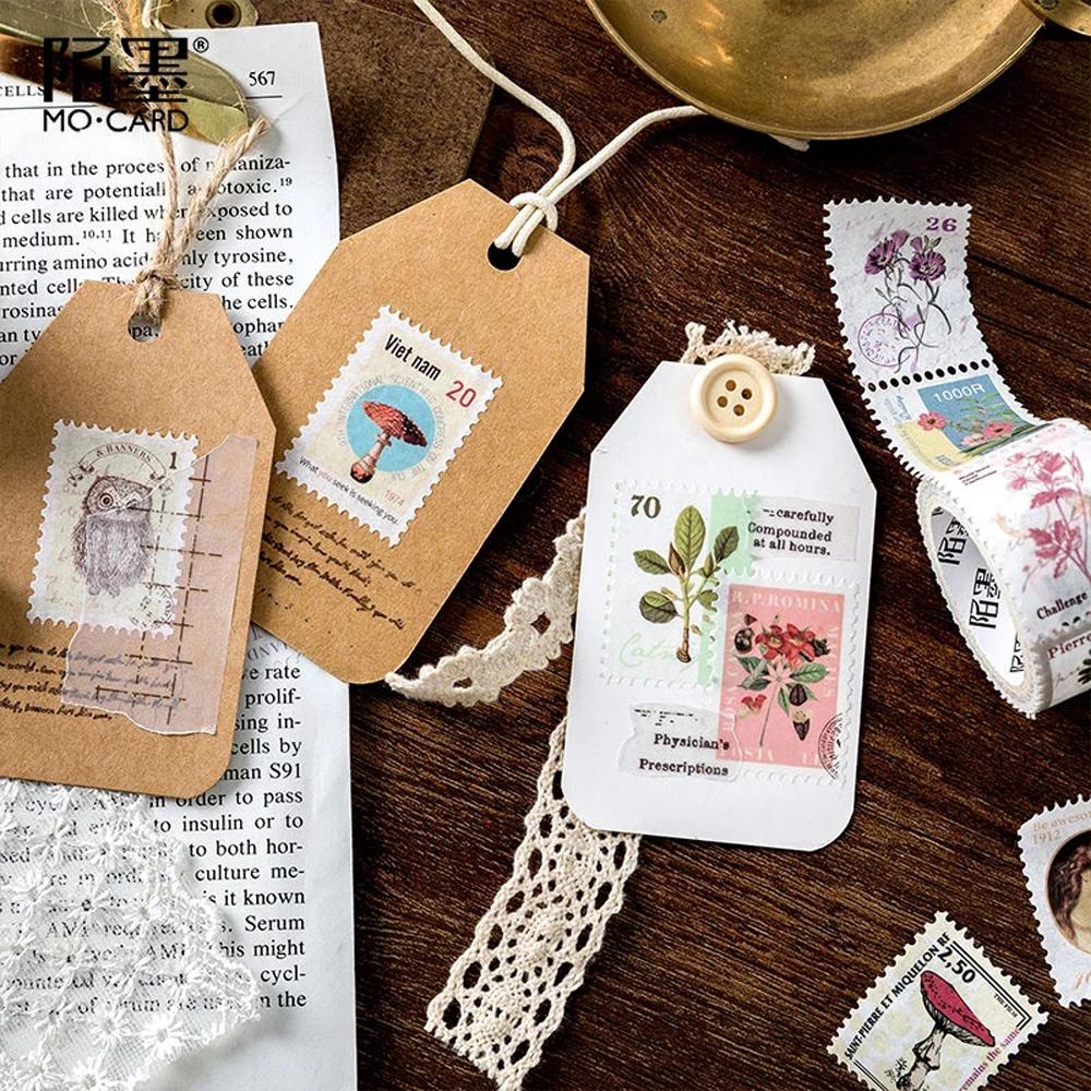 Cheap Masking Tape Label Sticker Paper Tape Adhesive Tape Retro Stamps ...