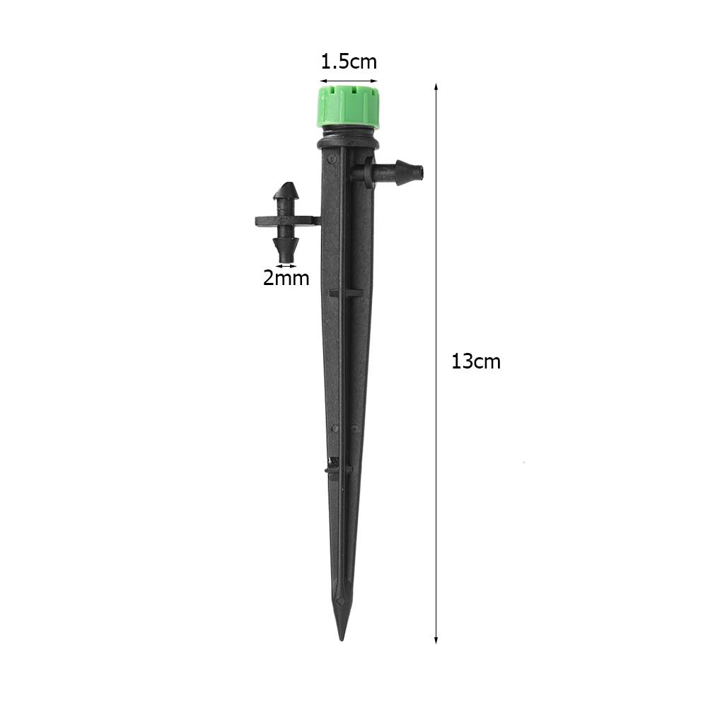 Buy 50pcs Adjustable Sprinkler Spray Dripper 360 Degrees Stake Watering ...