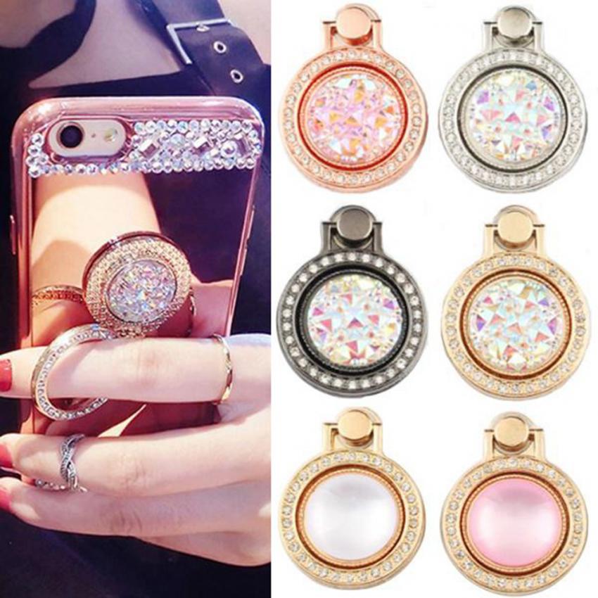 Buy Universal Adjustable 360 Degree Rotation Phone Metal Ring Holder ...